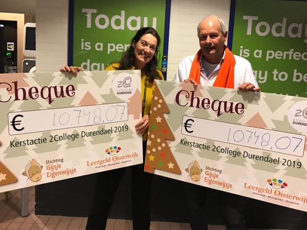 Durendael haalt 21.500,- op voor het goede doel - Gijsje Eigenwijsje